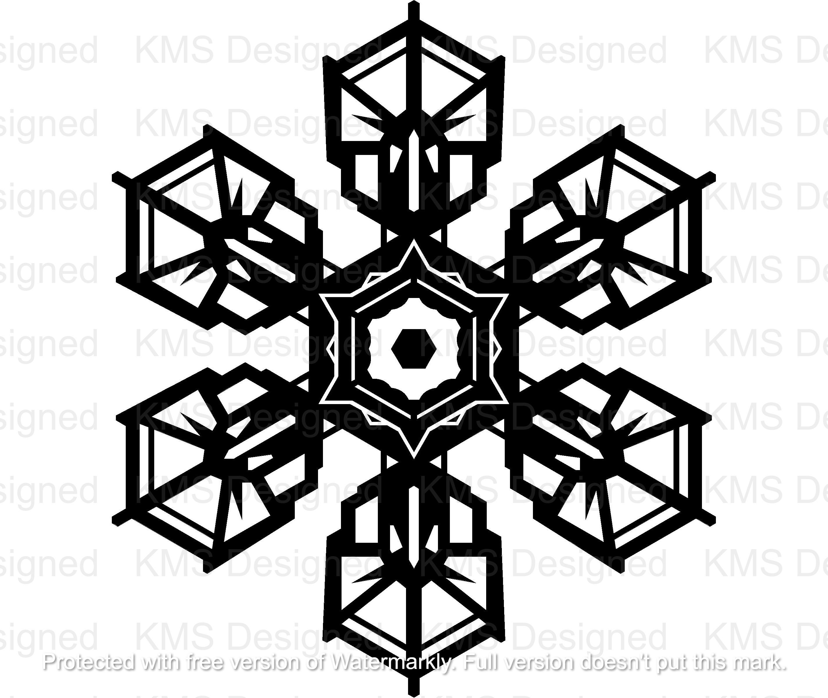 Snowflake SVG, Laser Cut Designs, Cricut File Digital Download - Etsy