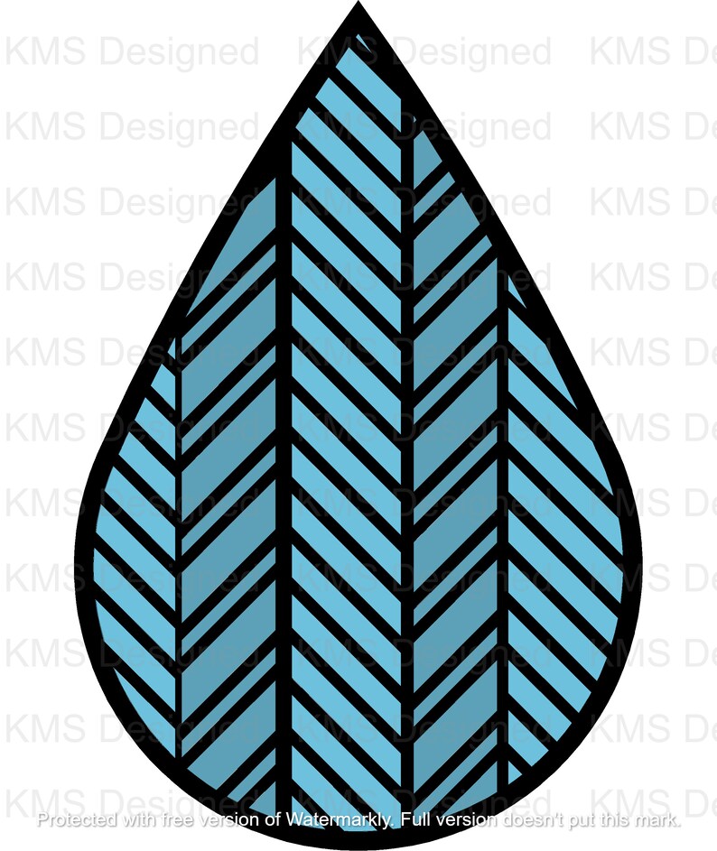 Raindrops SVG Spring SVG Layered SVG Patterned Raindrops - Etsy