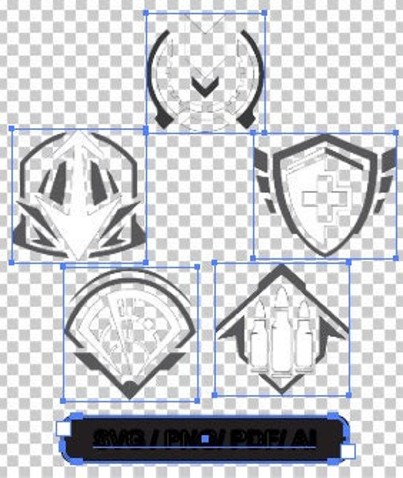 APEX LEGENDS Remastered Class Emblems - Etsy