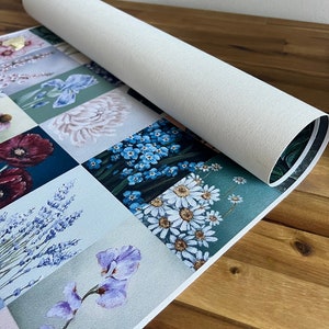 Bloom Art Print | Original Artwork | Floral Art Print | Canvas Art ...