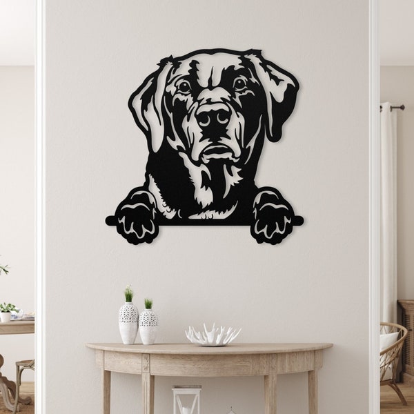 Labrador Retriever Metal Wall Art - Etsy