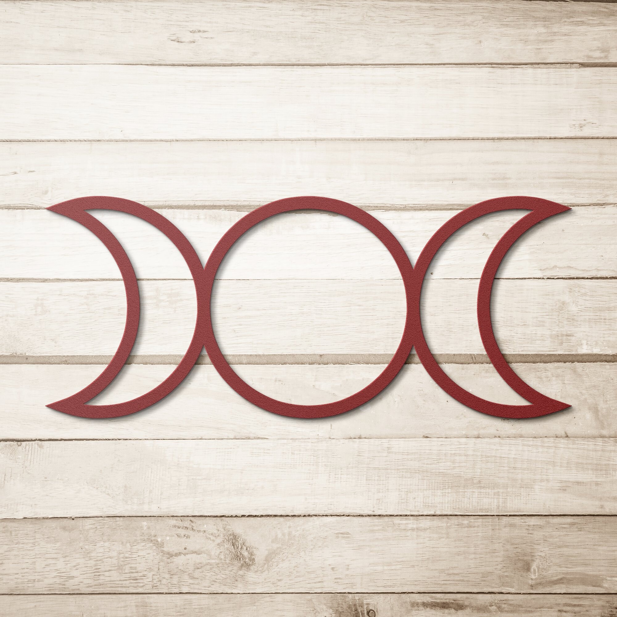 Metal Moon Phase Wall Art, Moonphase Wall Art, Crescent Moon Metal Sign ...