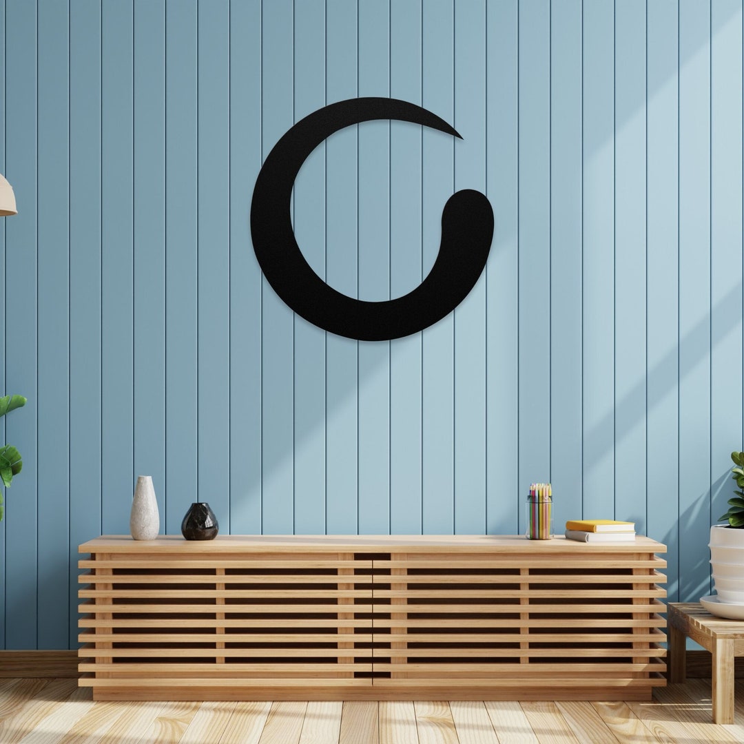 Zen Circle Metal Wall Art, Zen Metal Sign, Zen Metal Wall Art, Zen ...