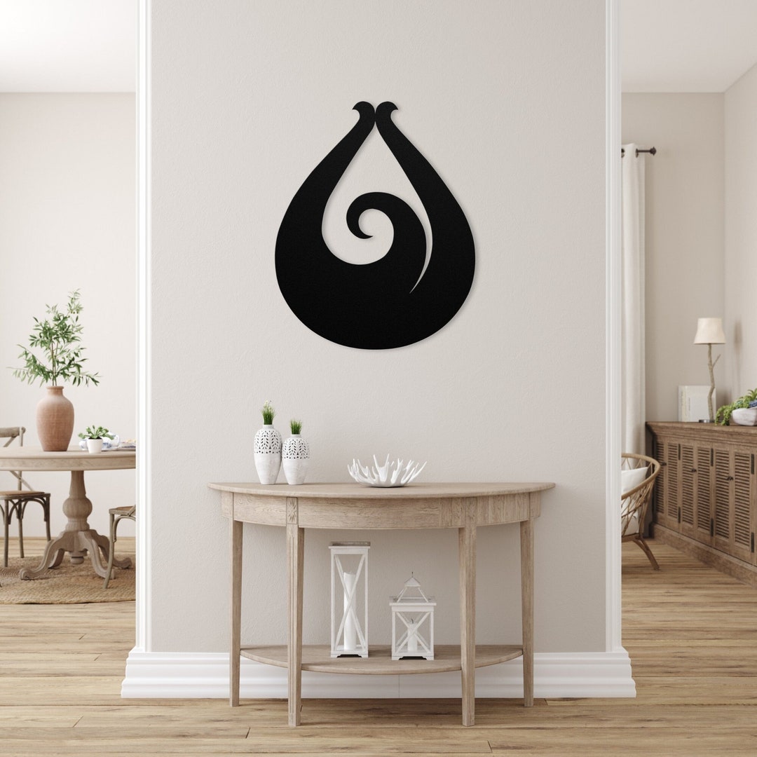 Koru Spiral Maori Art, East Polynesia Tribal Art, New Zealand Art ...
