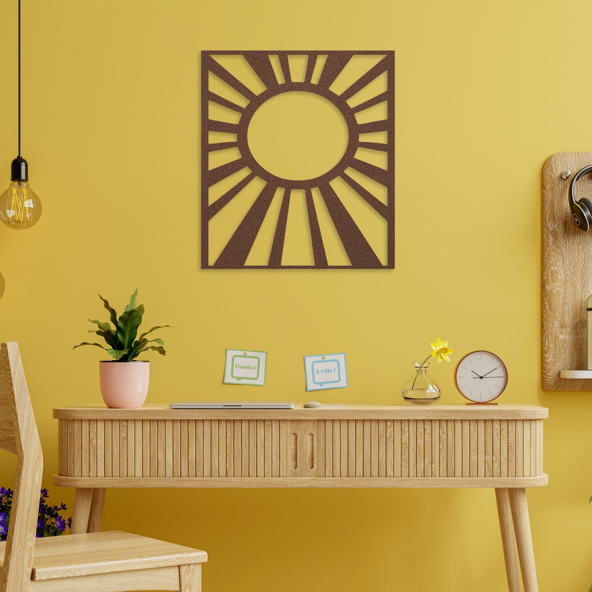 Sunshine Metal Wall Art, Sunburst Metal Sign, Sunlight Wall Decor ...