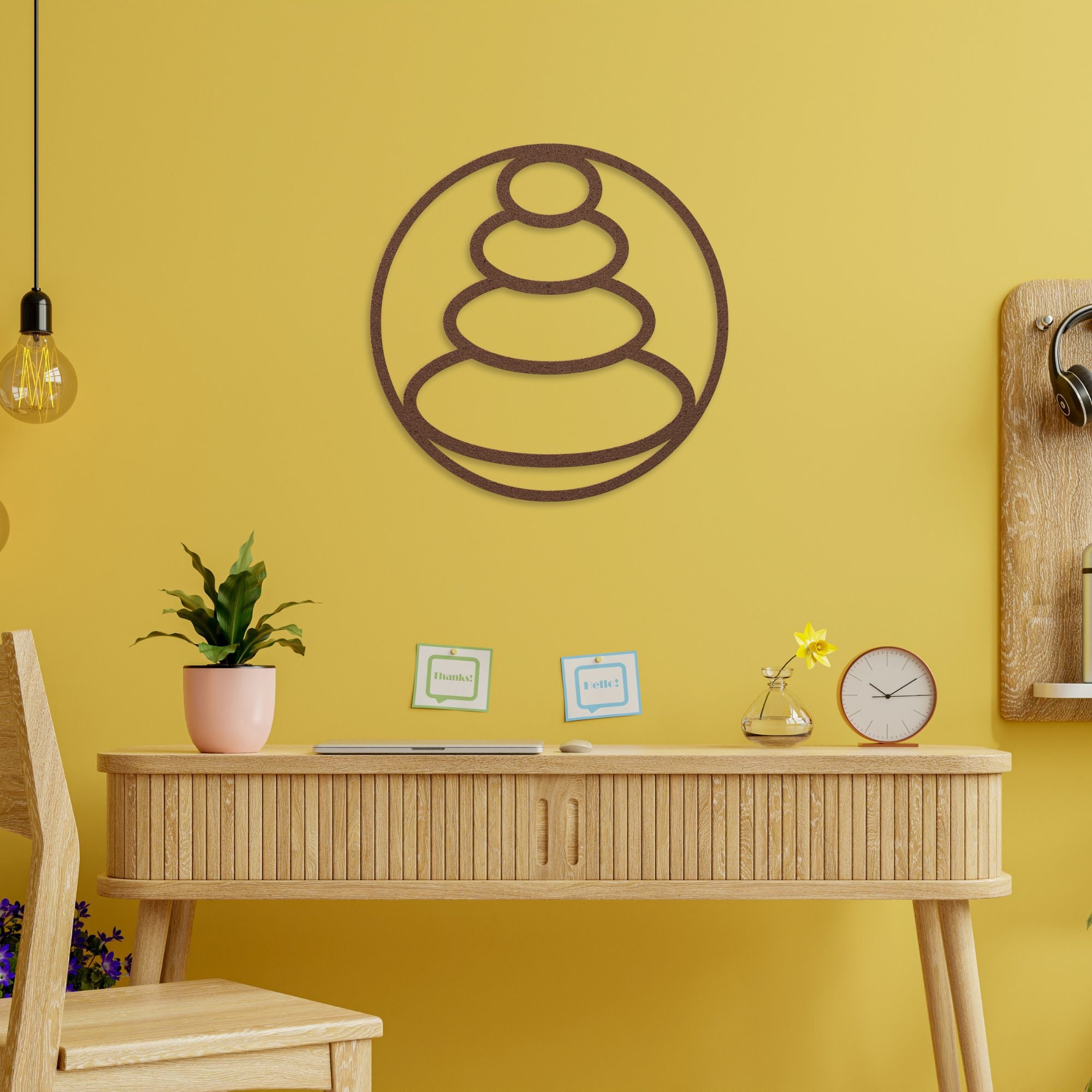 Zen Stone Metal Wall Art, Zen Metal Sign, Zen Garden Wall Art, Zen ...