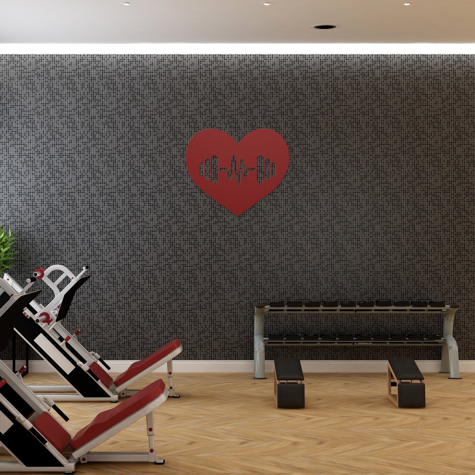 Cross Fit Sign, Gym Metal Wall Art, Gym Metal Sign, Gym Sign Metal ...