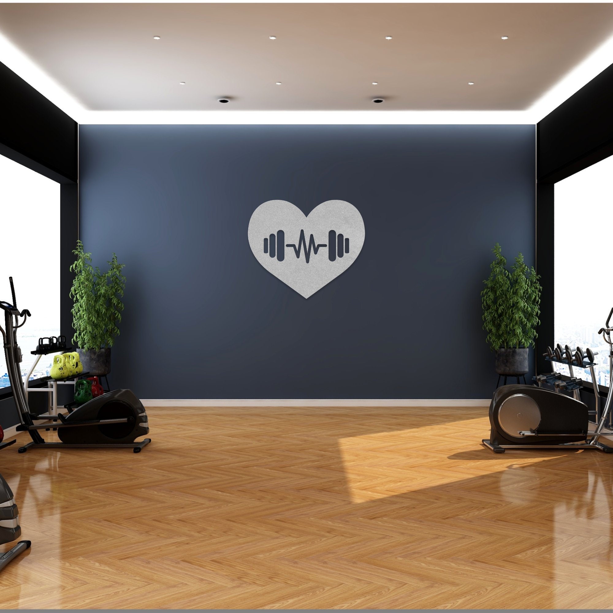 Cross Fit Sign, Gym Metal Wall Art, Gym Metal Sign, Gym Sign Metal ...