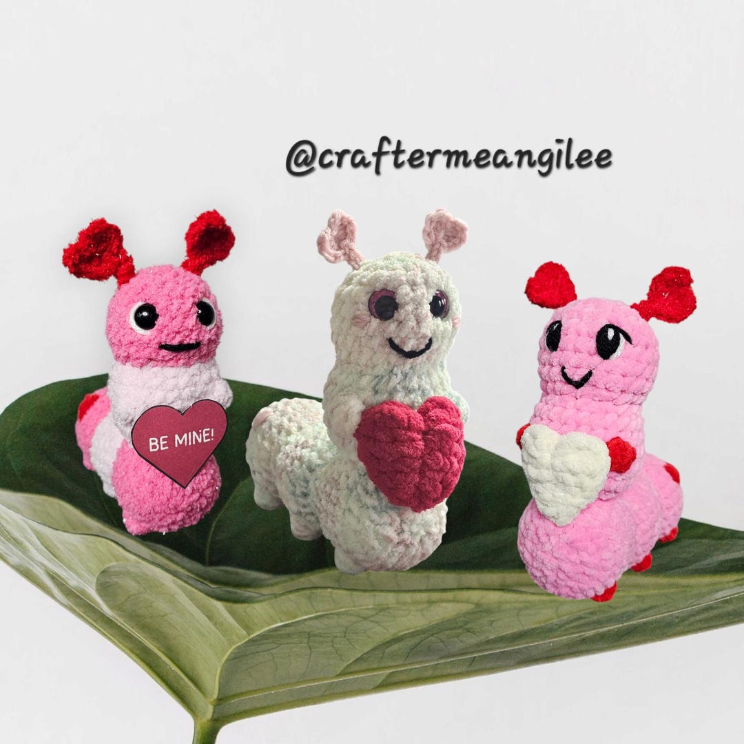 Caterpillar Love Crochet Pattern - Etsy