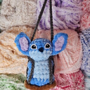 Swinging / Sitting Alien (stitch) Crochet Pattern - Etsy