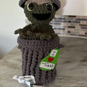 Monster of Trash Crochet Pattern - Etsy