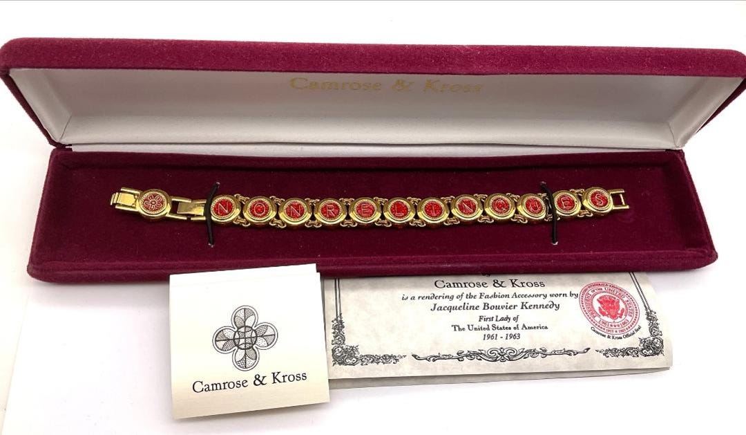First Lady Jacqueline Kennedy Replica Jewelry by Camrose and Kross: Non ...