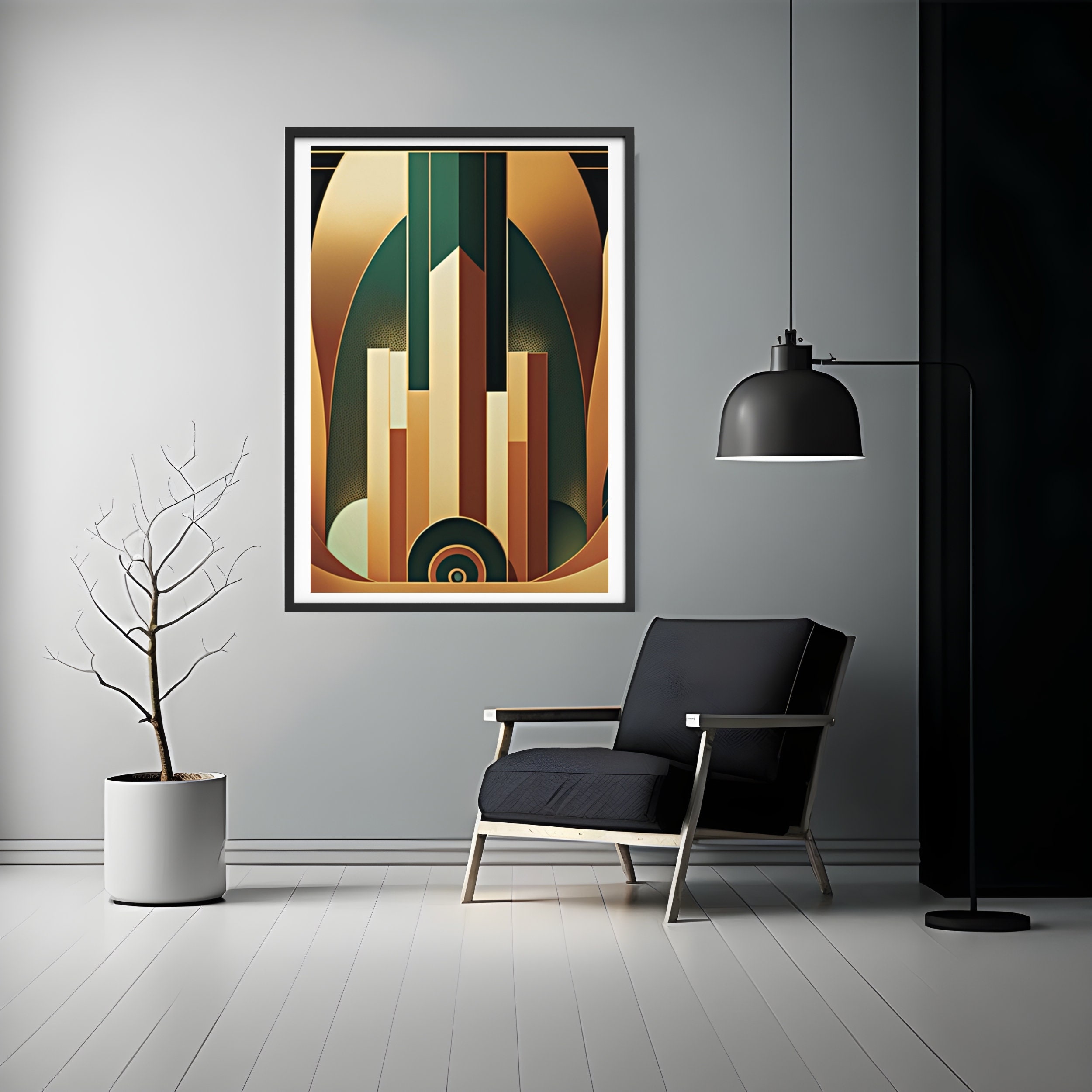 Art Deco Prints Wall Decor Vintage Art Print Art Deco - Etsy