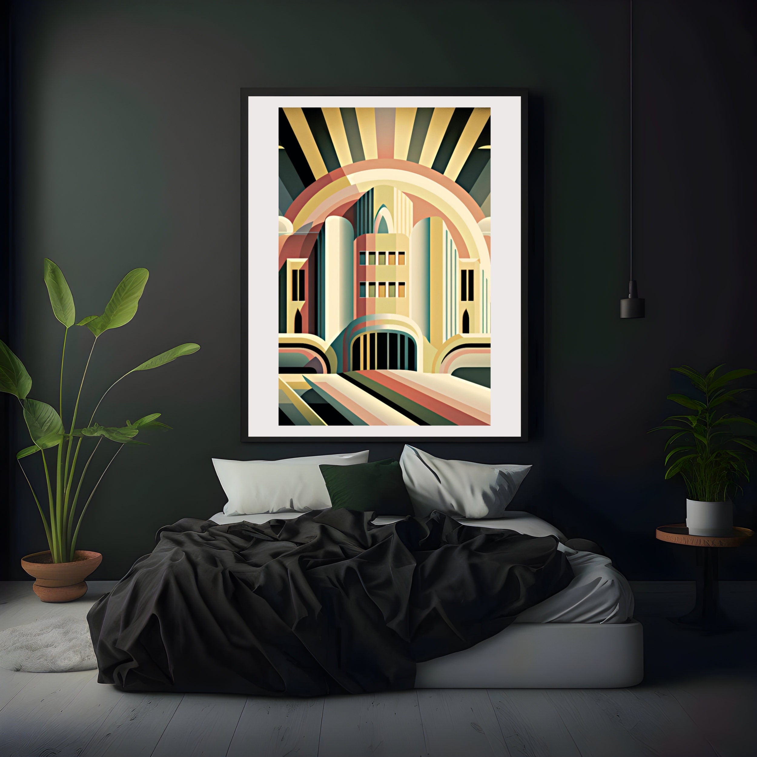 Art Deco Prints Wall Decor Vintage Art Print Art Deco - Etsy