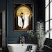 Bathroom Art Deco Wall Art - Funny Bathroom Wall Art, Vintage Poster ...