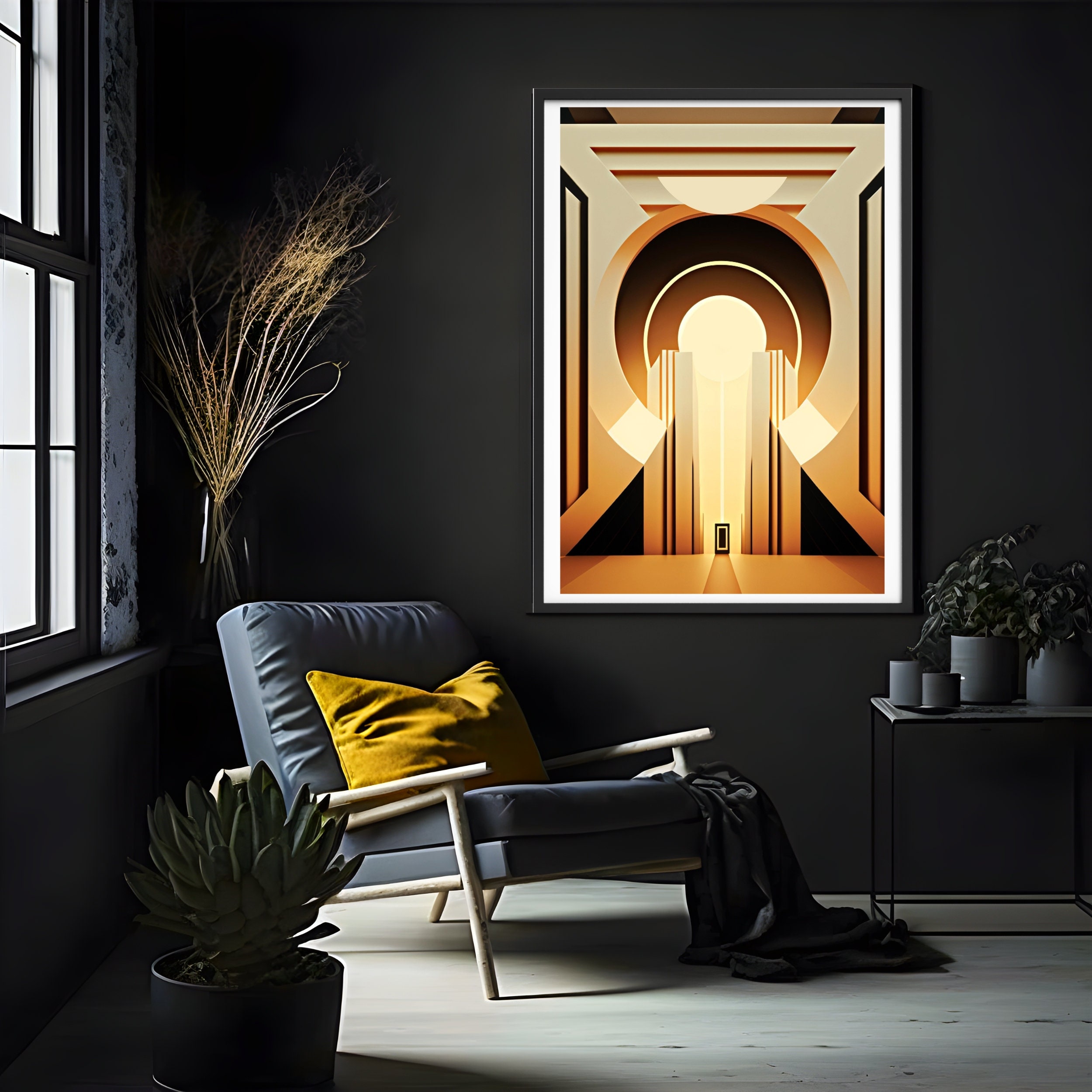 Art Deco Prints Wall Decor Vintage Art Print Art Deco - Etsy