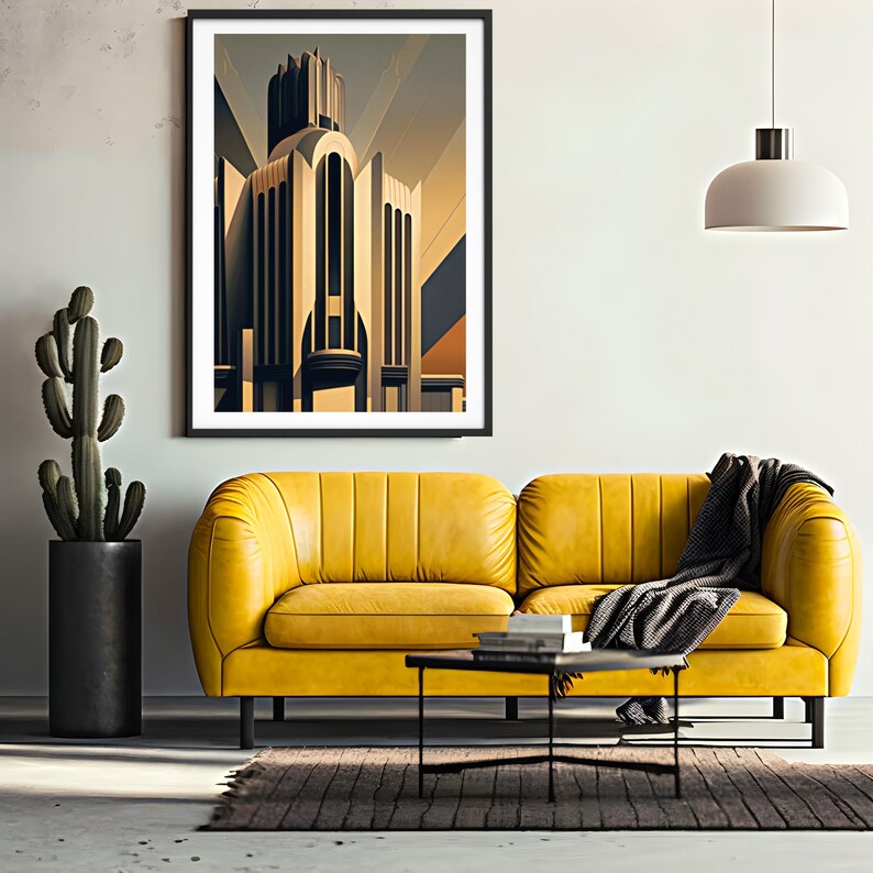 Art Deco Prints,wall Decor, Vintage Art Print,art Deco Poster, Art Deco ...