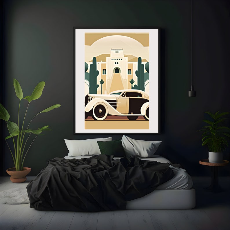 Art Deco Prints Wall Decor Vintage Art Print Art Deco - Etsy