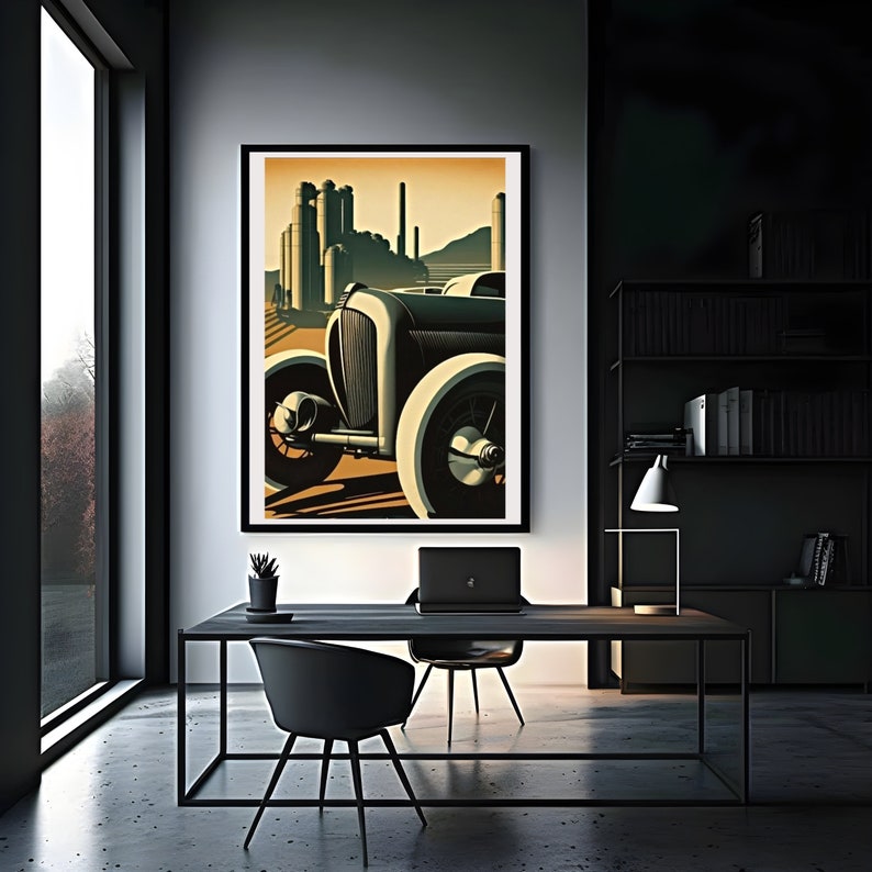 Art Deco Prints, Wall Decor, Vintage Art Print, Art Deco Poster, Art ...