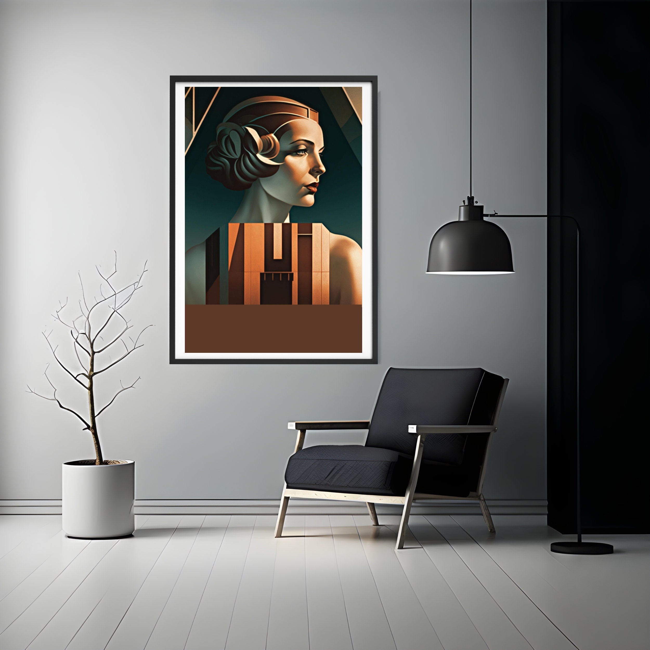 Art Deco Prints Wall Decor Vintage Art Print Art Deco - Etsy