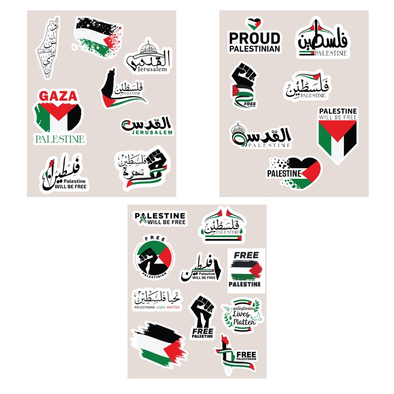 Free Palestine Stickers, Palestine Svg, Palestinian Svg, Free Palestine ...