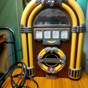 Radio From Post Office Heirloom of the 70s Vintage Jukebox Style With ...