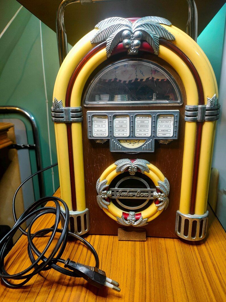 Radio From Post Office Heirloom of the 70s Vintage Jukebox Style With ...