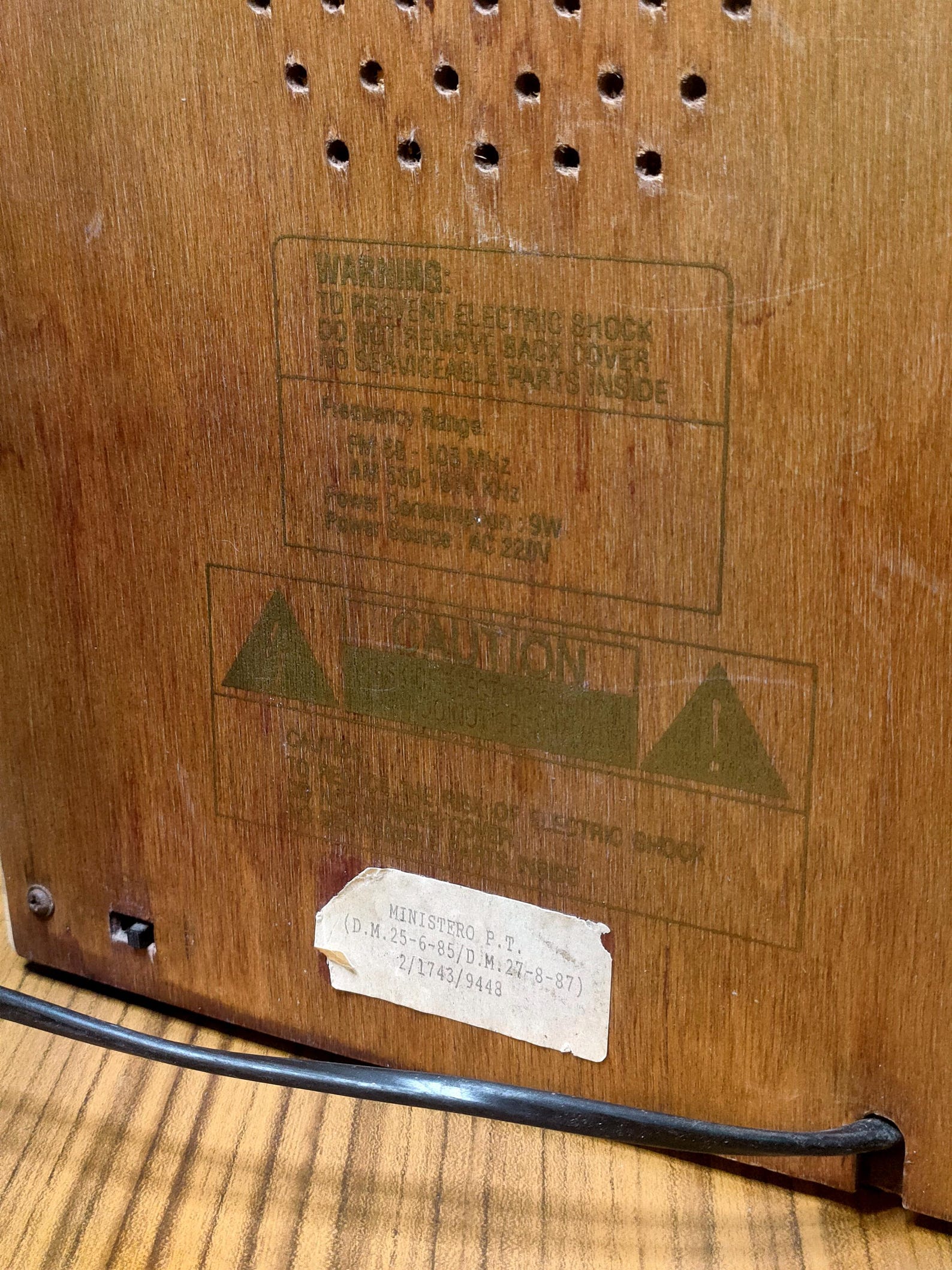 Radio From Post Office Heirloom of the 70s Vintage Jukebox Style With ...
