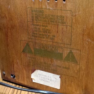 Radio From Post Office Heirloom of the 70s Vintage Jukebox Style With ...