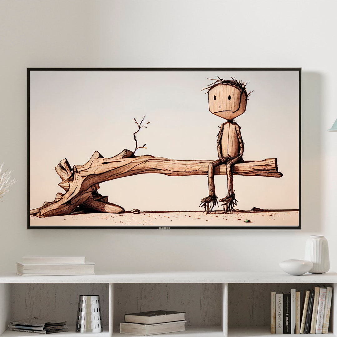 Pinocchio Samsung Frame Art - Art for Samsung Frame TV - Pinocchio Boy ...