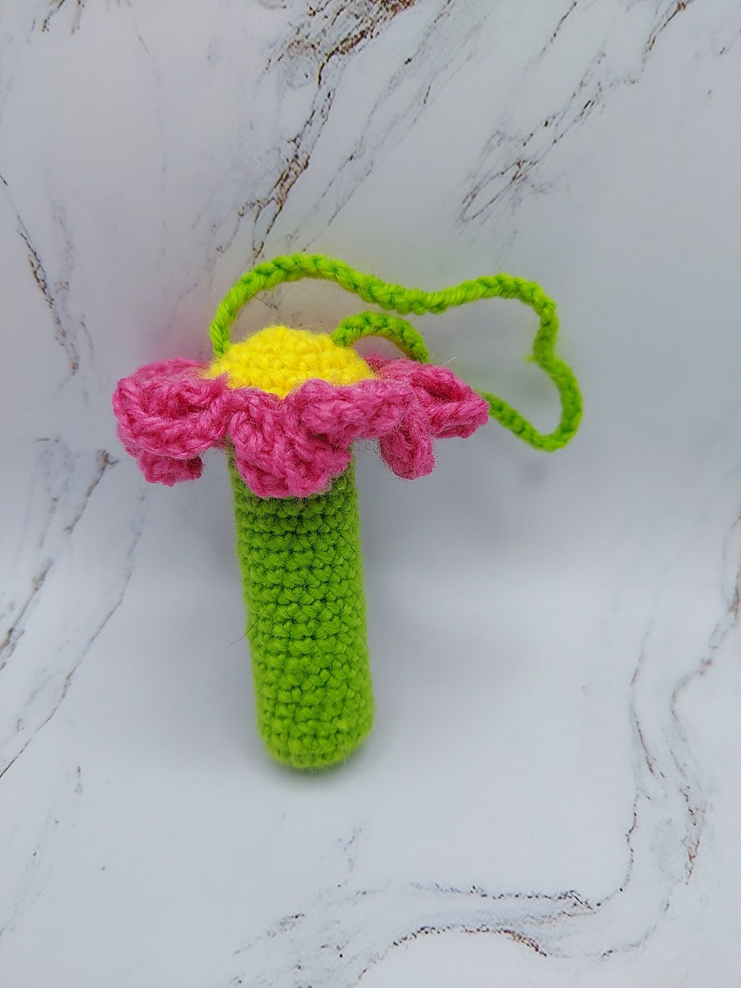 Crochet Flower Chapstick Holder - Etsy