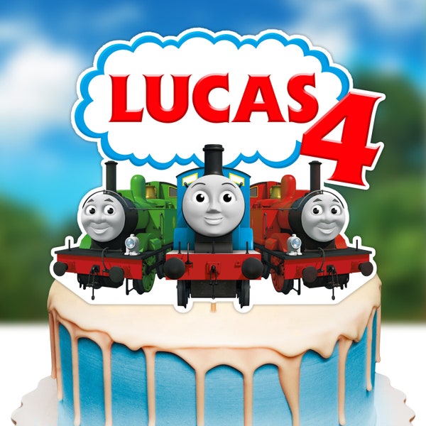 Train Cake Topper - Etsy