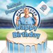 Haaland Cake Topper, Soccer Cake Topper, Cake Topper, Digital Cake ...