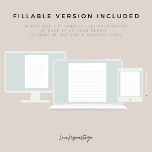 SIMPLE MINIMAL NOTE Planner, A4 Sheet, Lined Paper, Minimal Title, Home ...