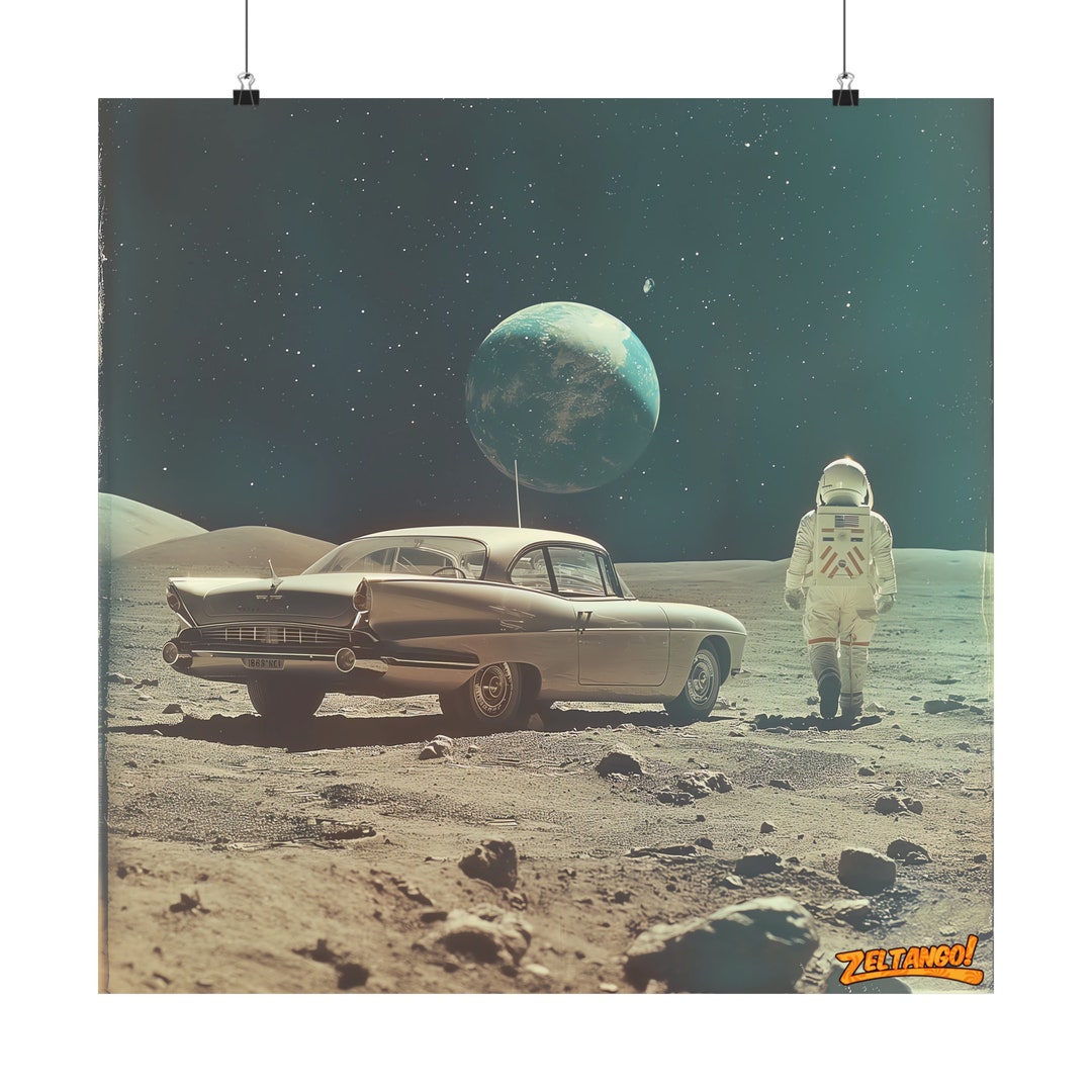 Space Walker Poster - Etsy