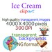 50 ICE CREAM CLIPART, Bundle Clipart Dessert , Ice Cream Design, Ice ...