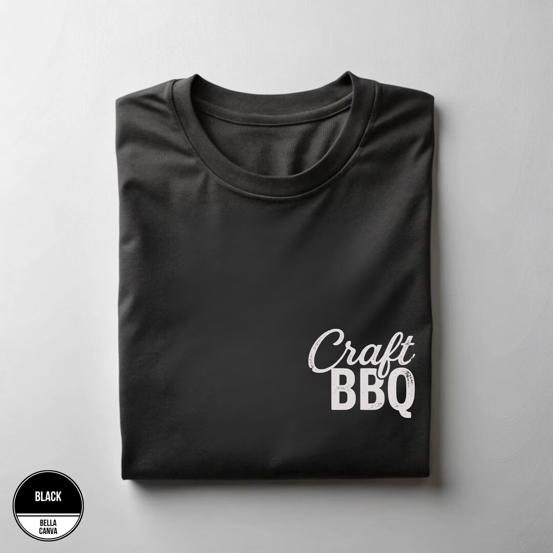 Pitmaster Craft BBQ Design T-shirt | Pitmaster BBQ Tee - Etsy