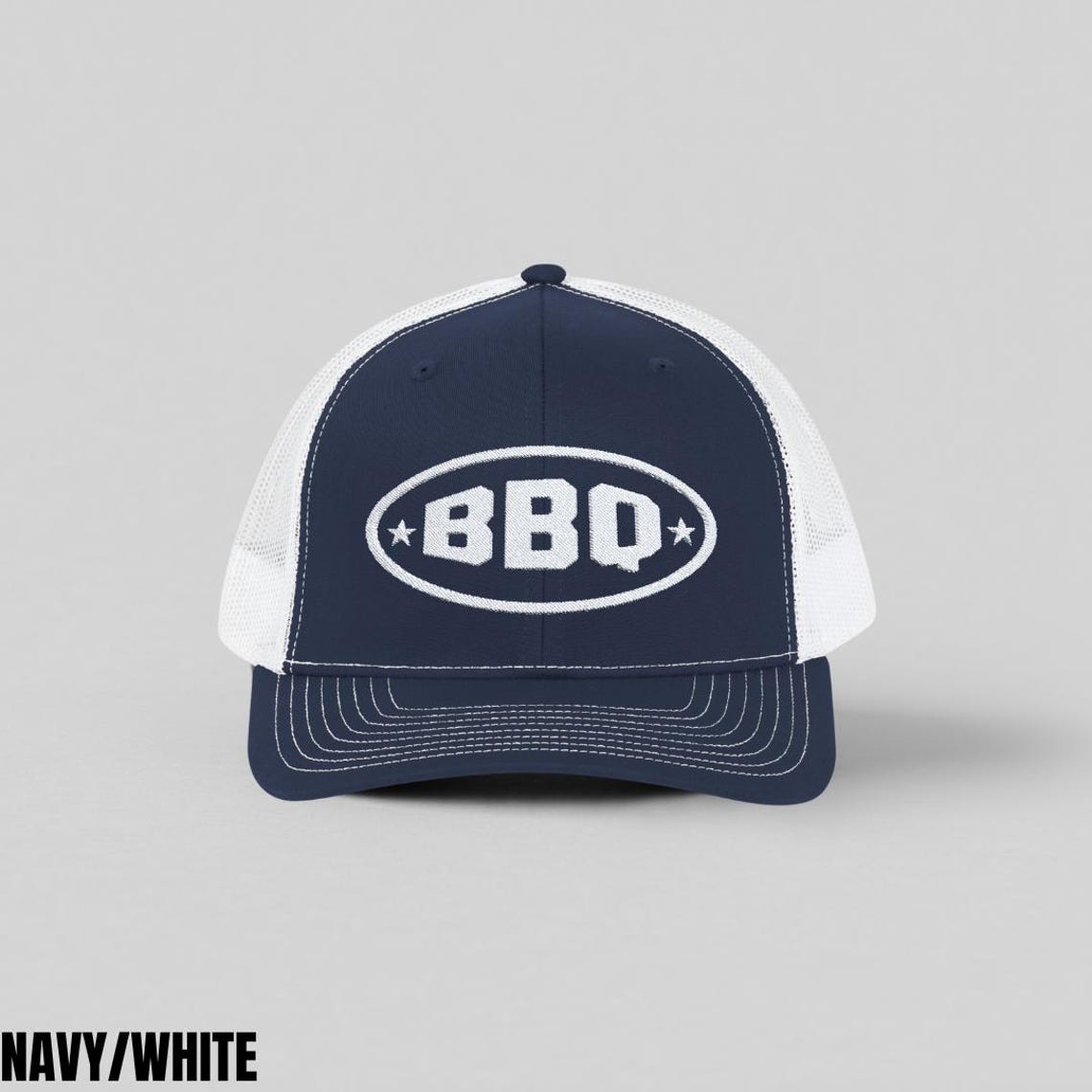 BBQ Trucker Cap, Embroidered Cap for Dad, Christmas Gift for Dad, Grill ...