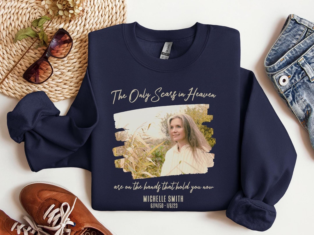 Personalized Memorial Photo Shirt, Custom Funeral Photo Shirt, Rest in ...