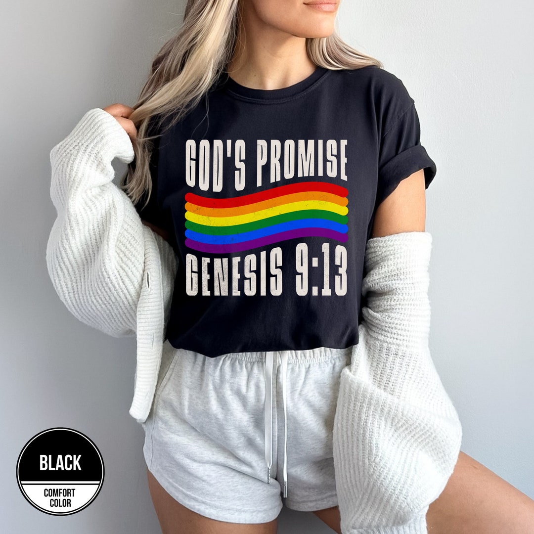 Christian Rainbow Shirt, Jesus Rainbow Shirt, Jesus is Love Shirt ...