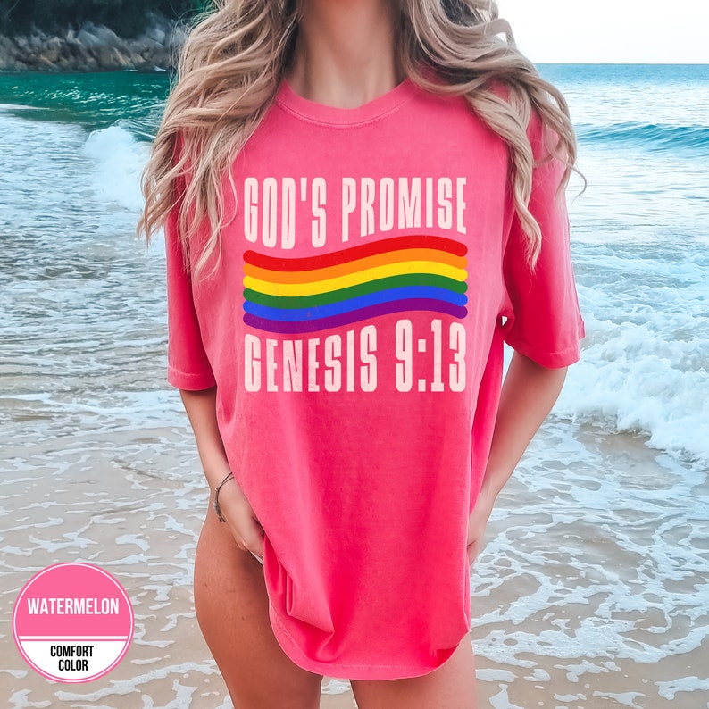 Christian Rainbow Shirt, Jesus Rainbow Shirt, Jesus is Love Shirt ...