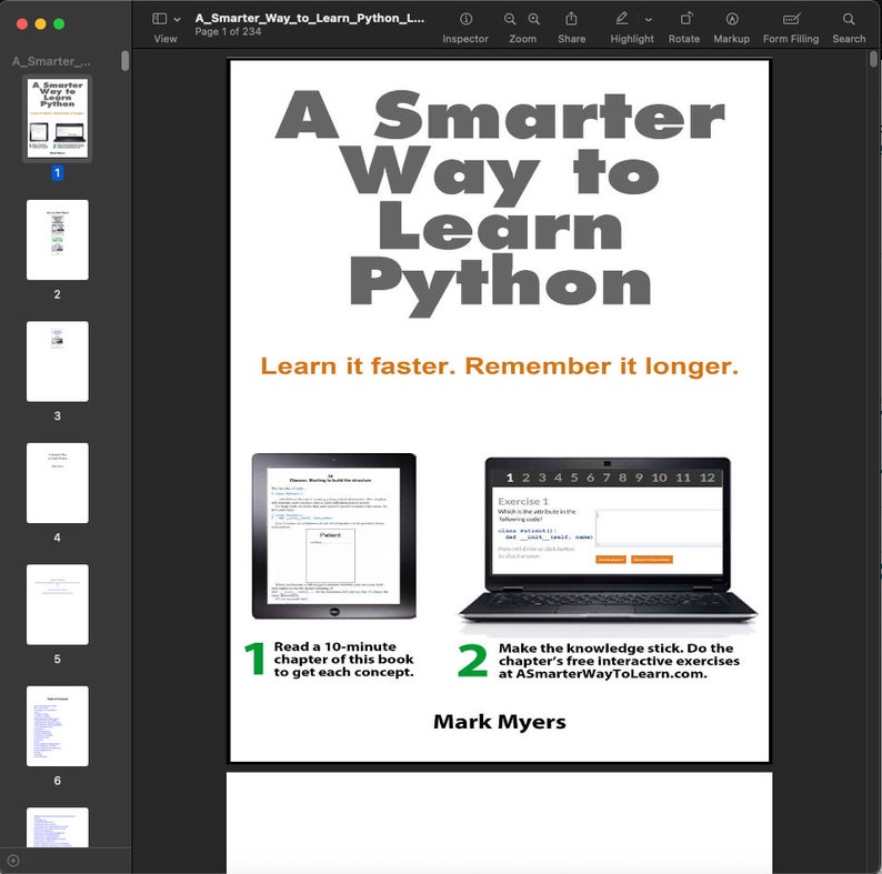 A Smarter Way to Learn Python: Learn It Faster. Remember It Longer. - Etsy
