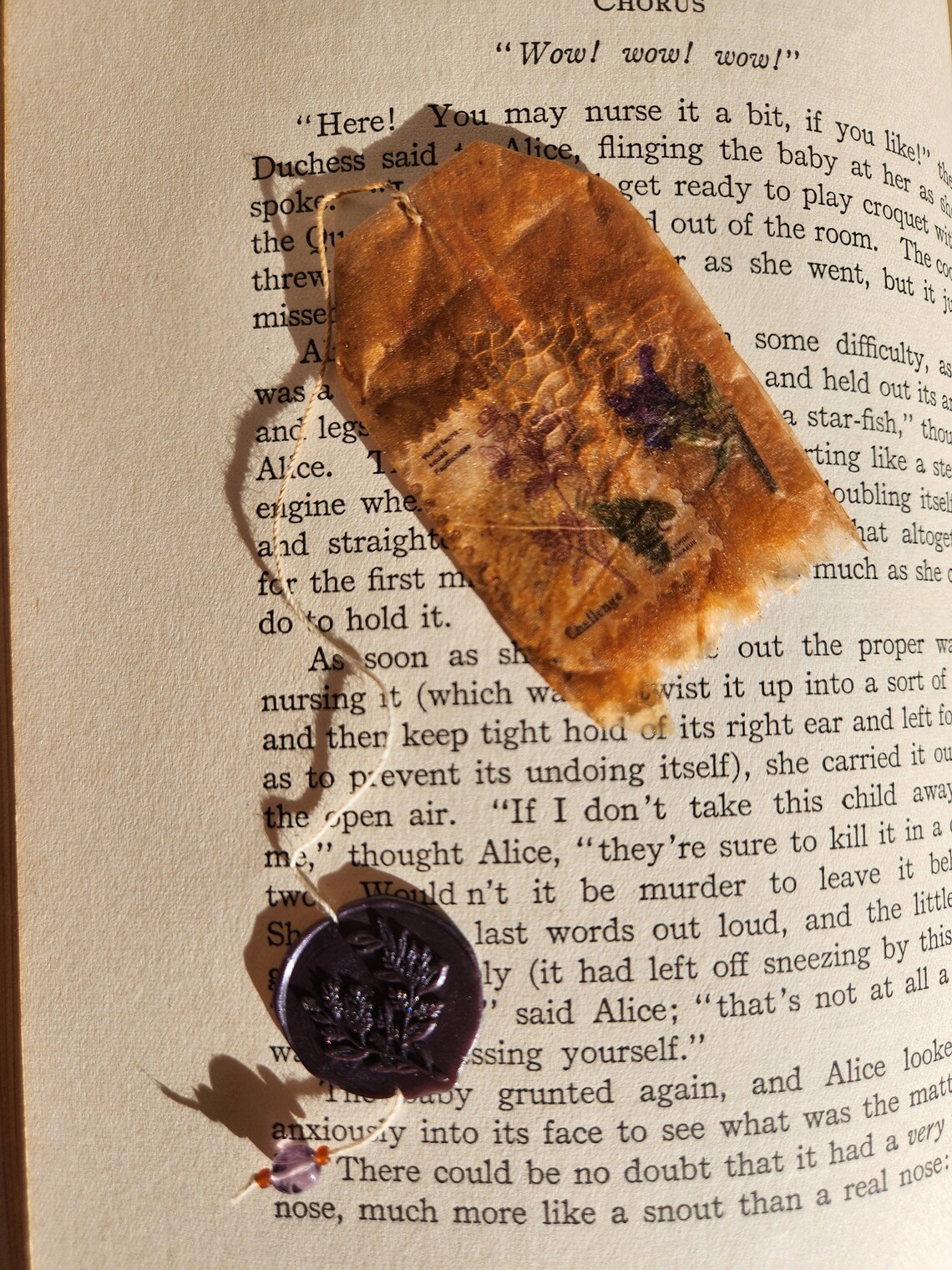 Tea Bag Bookmarks - Etsy