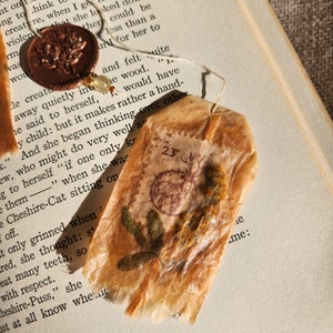 Tea Bag Bookmarks - Etsy