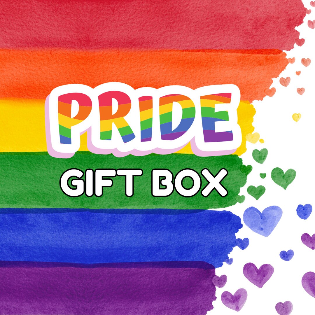 PRIDE Gift Box, LGBTQ+ Christmas Present, All LGBTQ+ Flags, Surprise ...