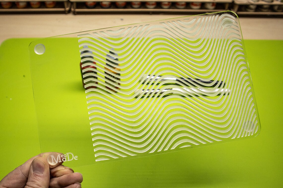 The Crystal Textured Paint Palette (washable) - Etsy