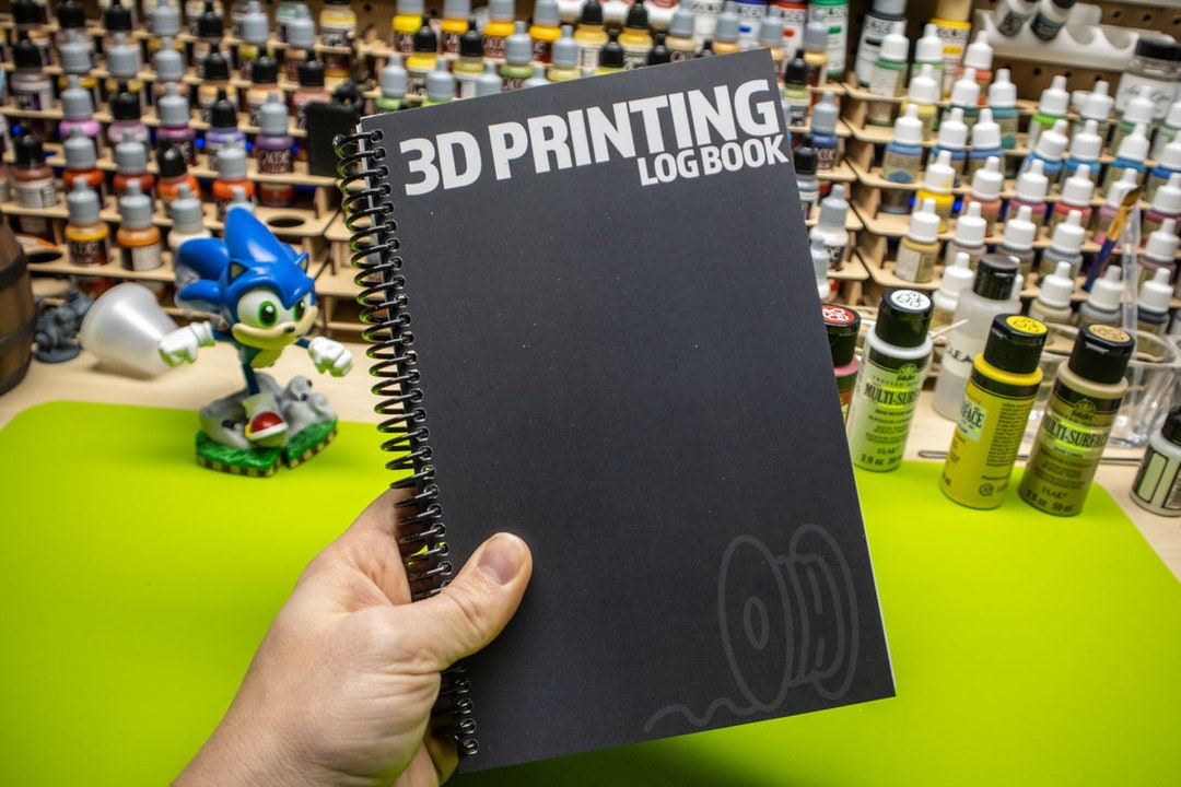 3D Printing Log Book - Etsy