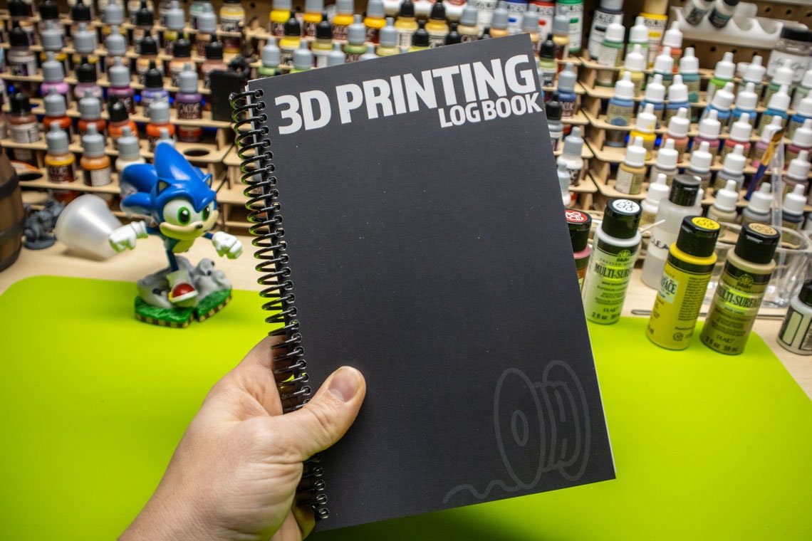 3D Printing Log Book - Etsy