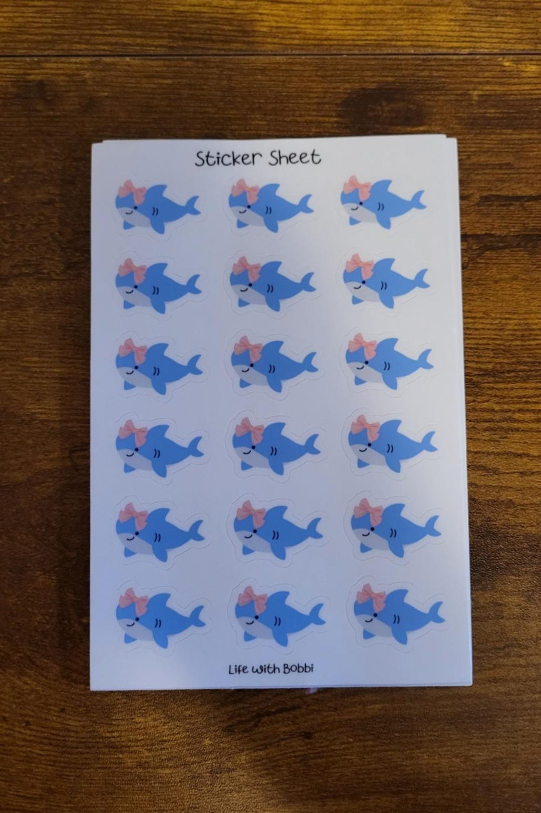 Shark Week Stickers | Planner Stickers | - Etsy