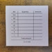 Cash Breakdown Notepad & Teller Slips Sticky Note Duo - Etsy